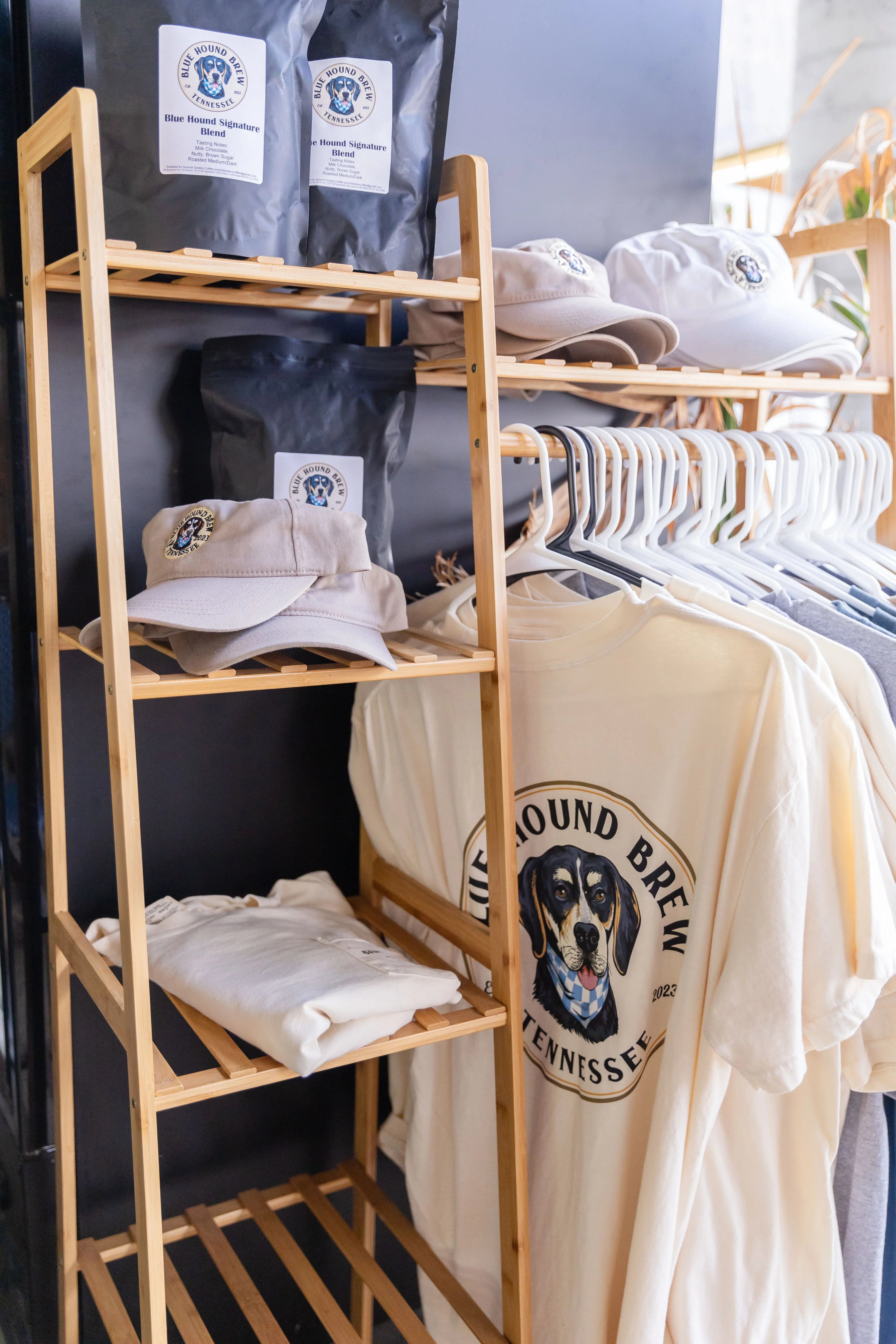 Blue Hound Brew Merch | Coffee Apparel & Hats