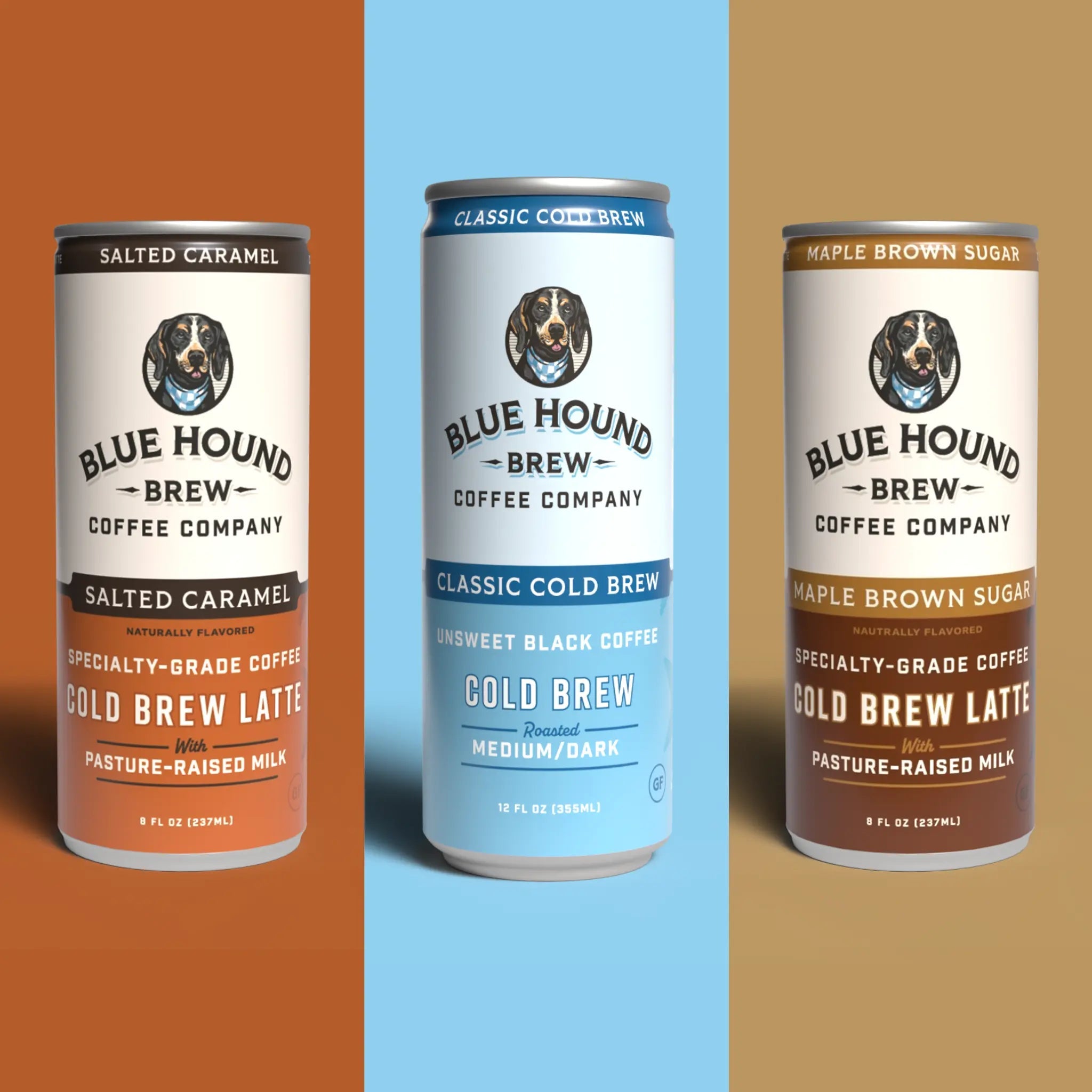 Cold Brew Collection | RTD Cold Brew Variety Pack | Blue Hound Brew