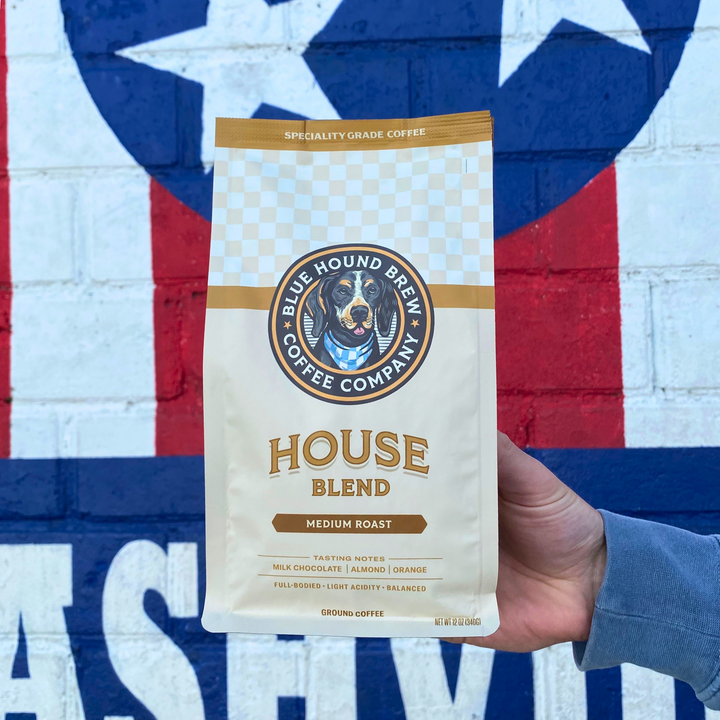 Blue Hound Brew Coffee: Canned Cold Brew Lattes & Roasted Coffee